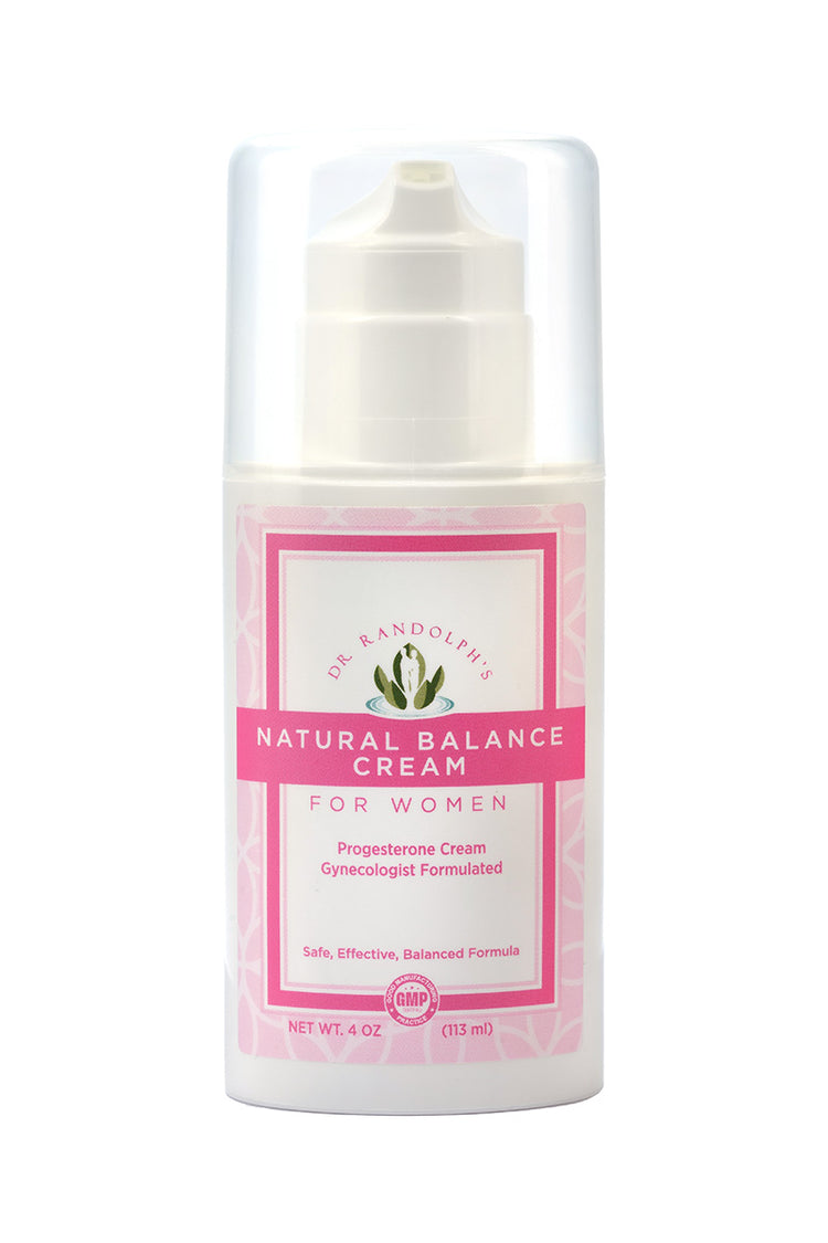 Natural Balance Progesterone Cream – Dr. Randolph's Wellness Store