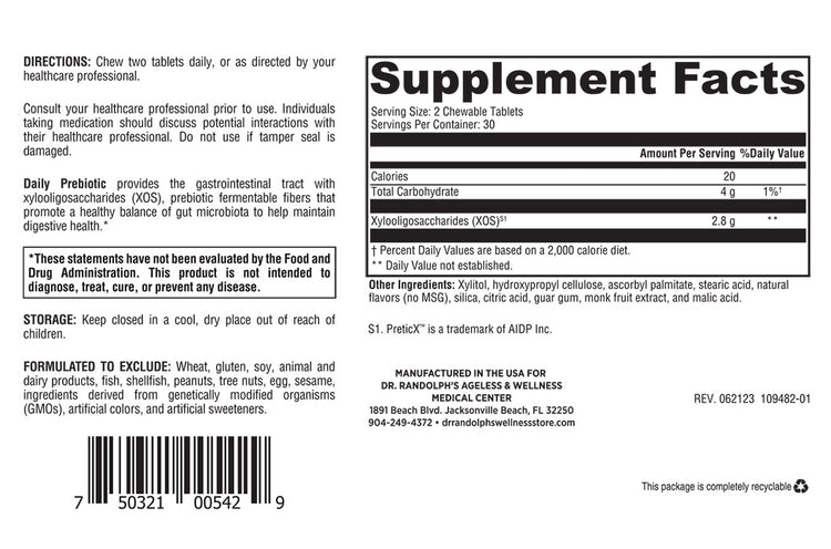 Daily Prebiotic – Dr. Randolph's Wellness Store
